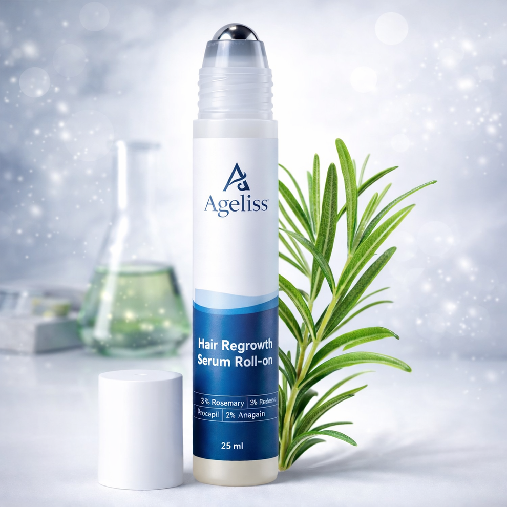 AgeLiss Rosemary Scalp Serum Roll-On, 25ml – AGELISS